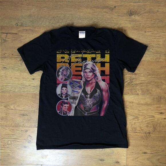 Shirts | Beth Phoenix Professional Wrestler Unisex Black Tshirt | Poshmark